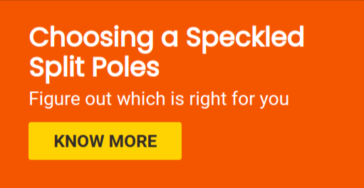 NATURAL SPLIT POLES – Sunset Bamboo